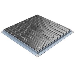 Modula® trekput deksel - B125 vlak - 450x450x36 mm